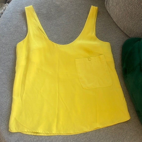 Madison Marcus | Tops | Womens Yellow L Madison Marcus Top | Poshmark